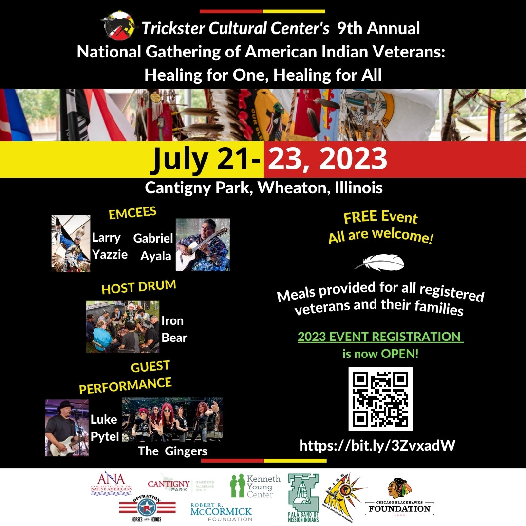 Register for the 9th National Gathering of American Indian Veterans Event